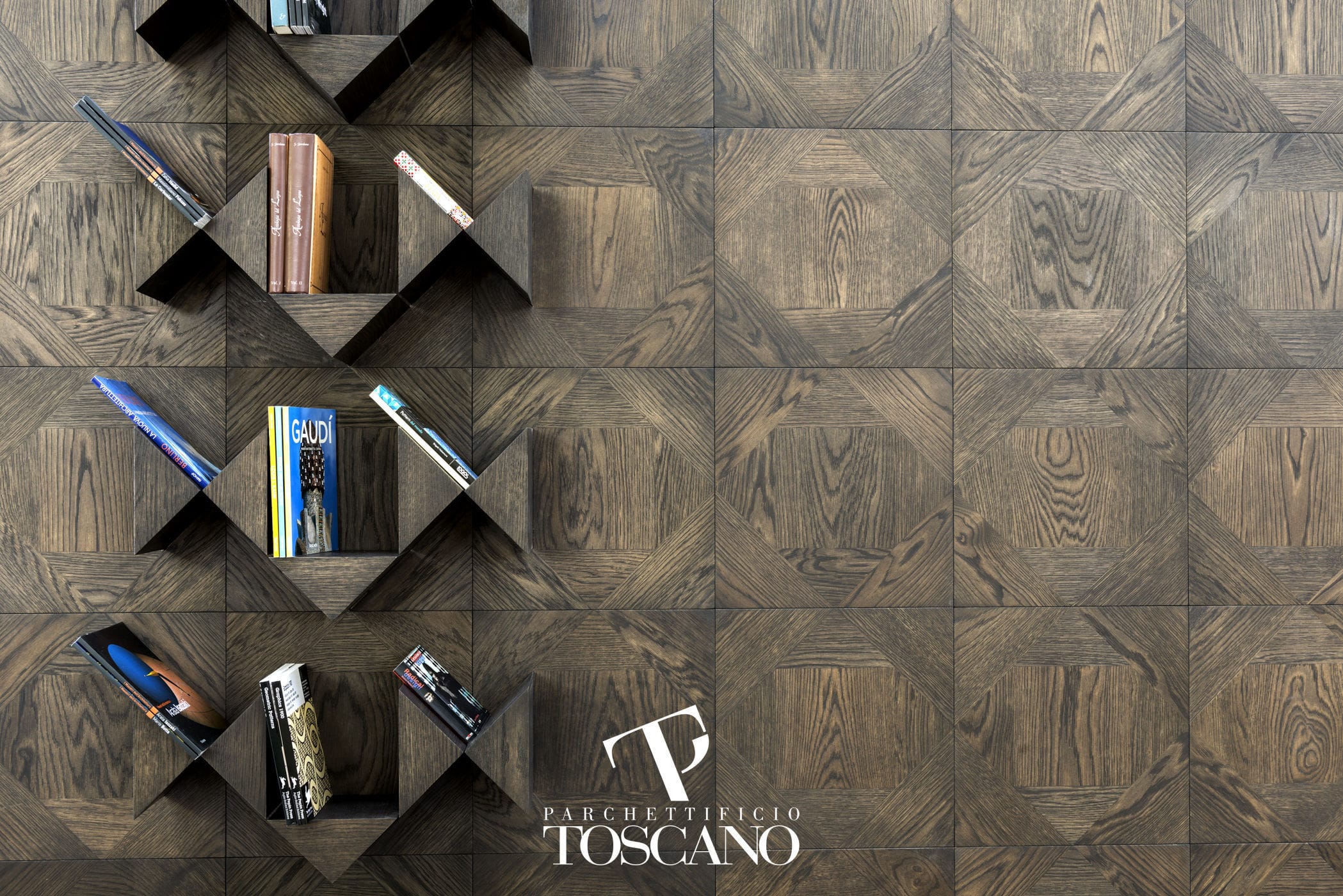 Panel decorativo de pared - PARETE IN ROVERE - Parchettificio Toscano ...