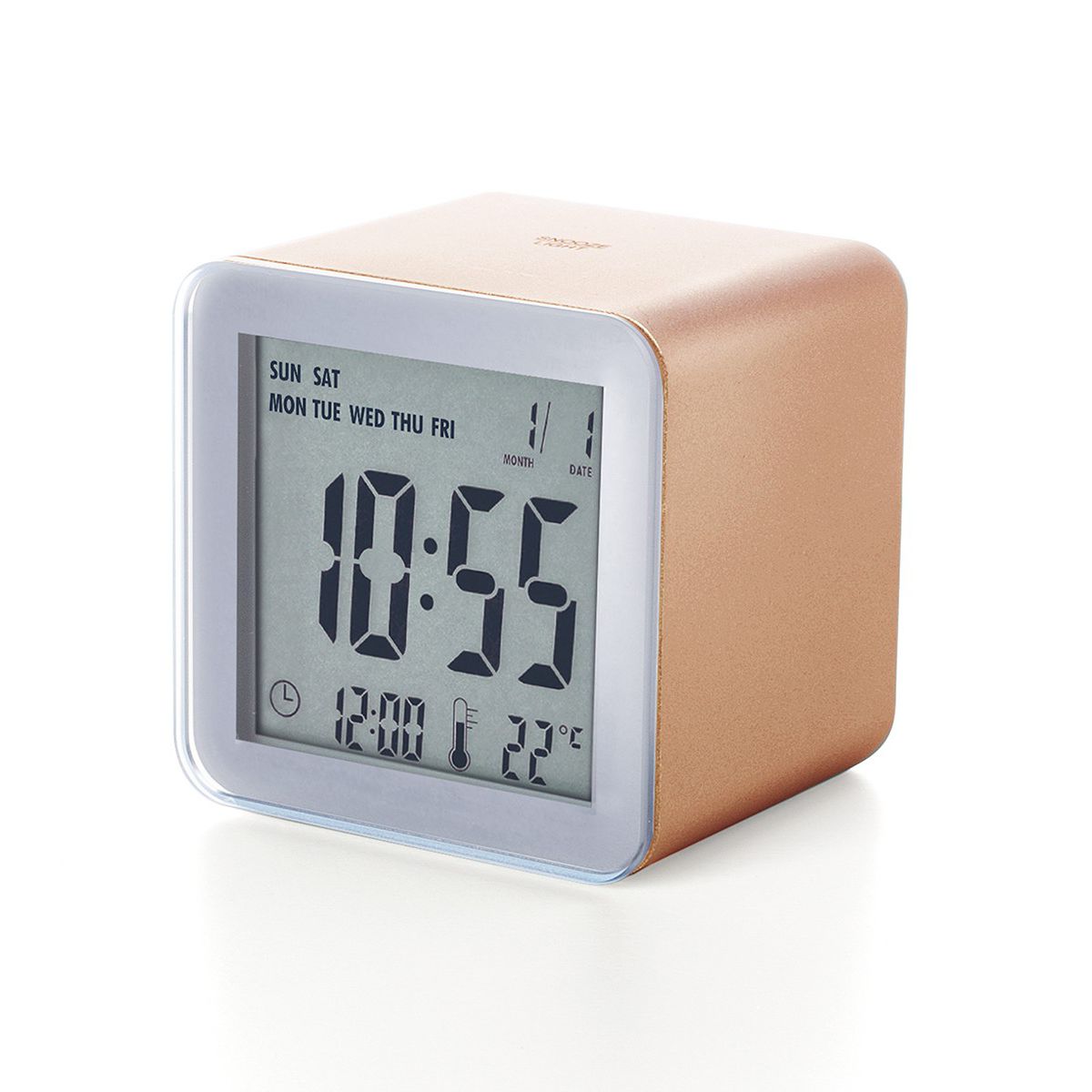 Reloj contemporáneo - CUBE : LR103PC - LEXON - de mesa / digital / de ABS