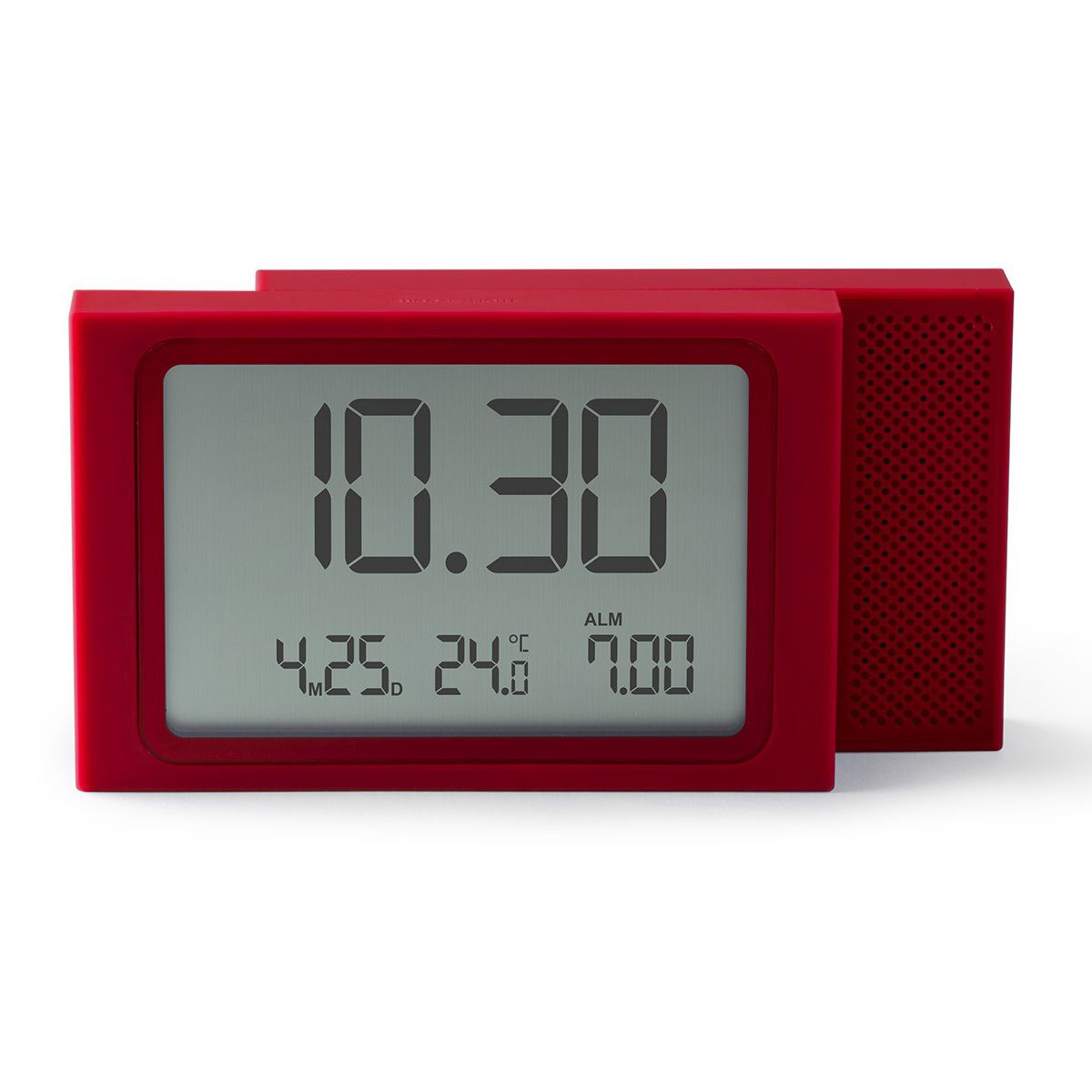 Reloj contemporáneo - SLIDE: LR141R7 - LEXON - de mesa / digital / de ...