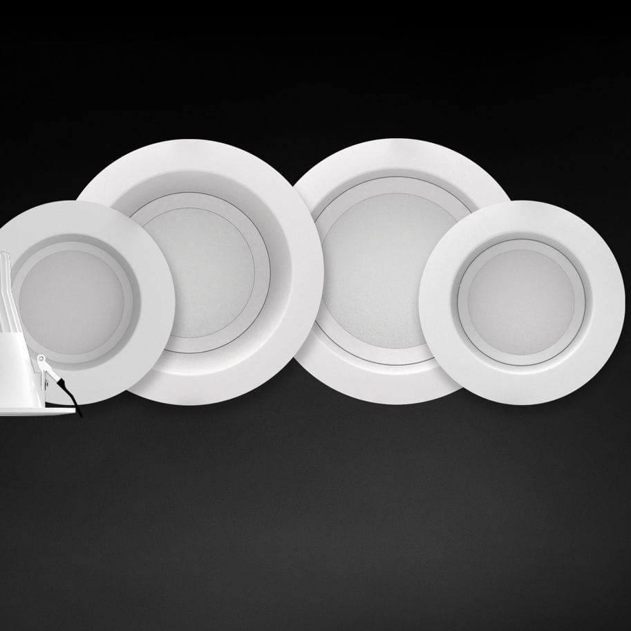 Downlight empotrable - CRLED 6" & 8" - RAB Lighting - LED / redondo ...