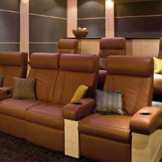 Butaca de cine de cuero - VOTRE CINEMA - home cinema / para uso ...