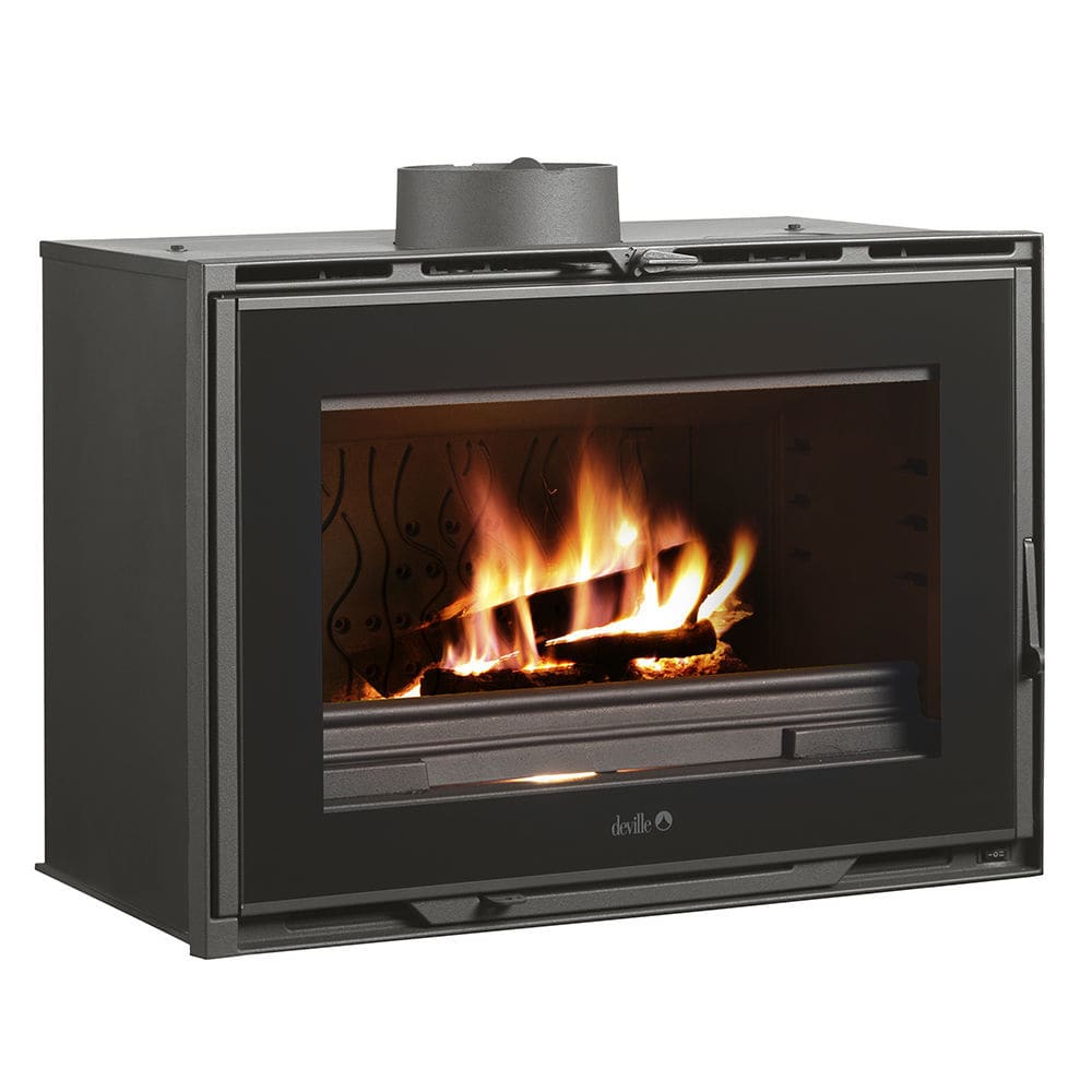 Chimenea insertable de leña - JOYAU 80 Vision – HPE Turbo - DEVILLE ...
