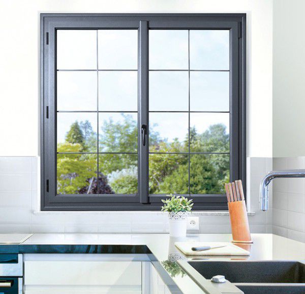 Ventana de aluminio - FRAPPE - FRANCIAFLEX - abatible / con vidrio ...