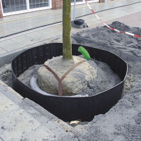Barrera antirraíces de polipropileno - TREE GUIDE - Greenmax - para ...