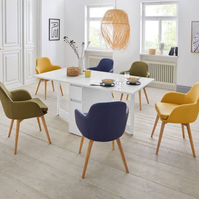 Mesa de comedor contemporánea - KUNGLA DROP-LEAF - Woodman Ltd. - de ...