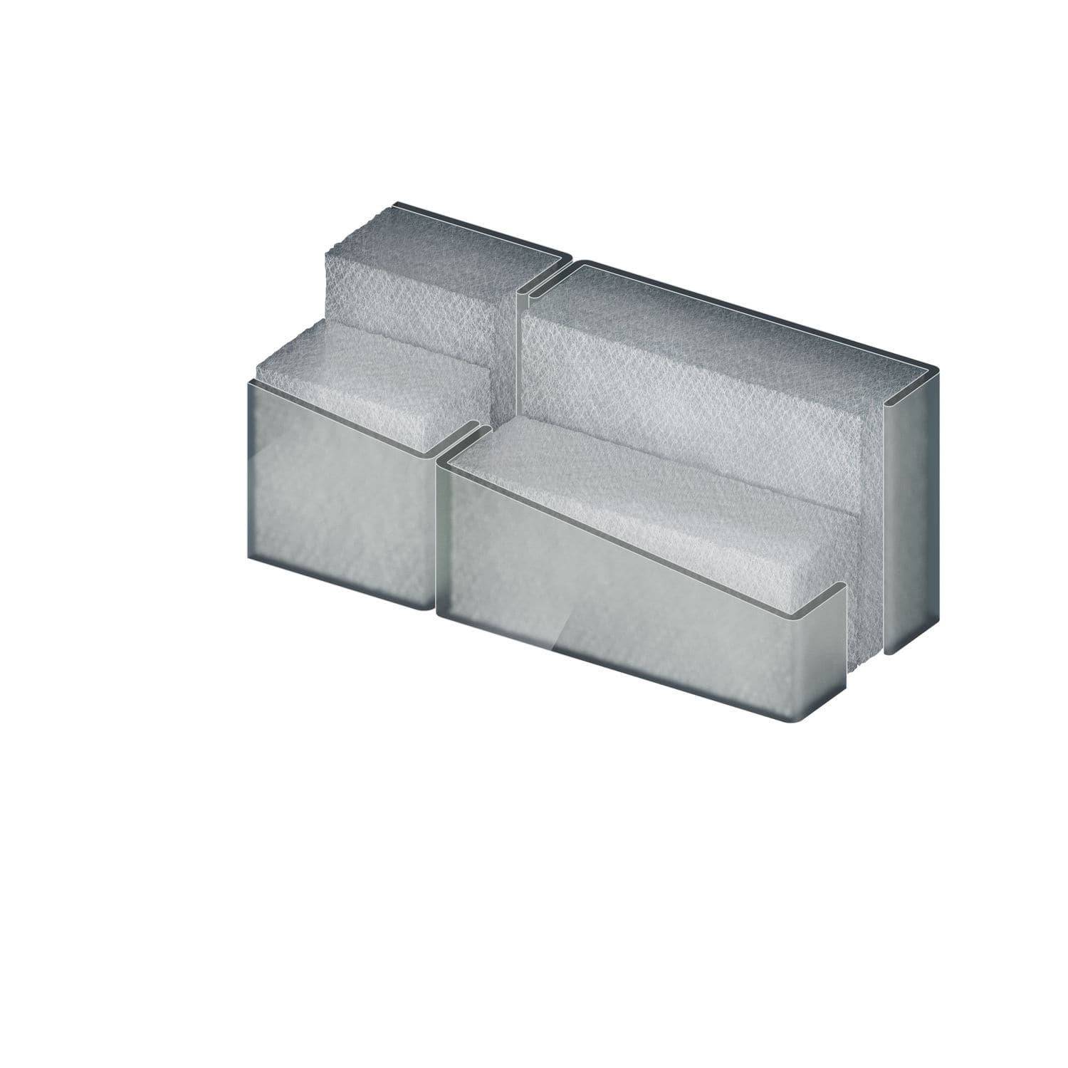 Vidrio perfilado con vidrio doble - THERMOLIGHT®100 - Glasfabrik ...