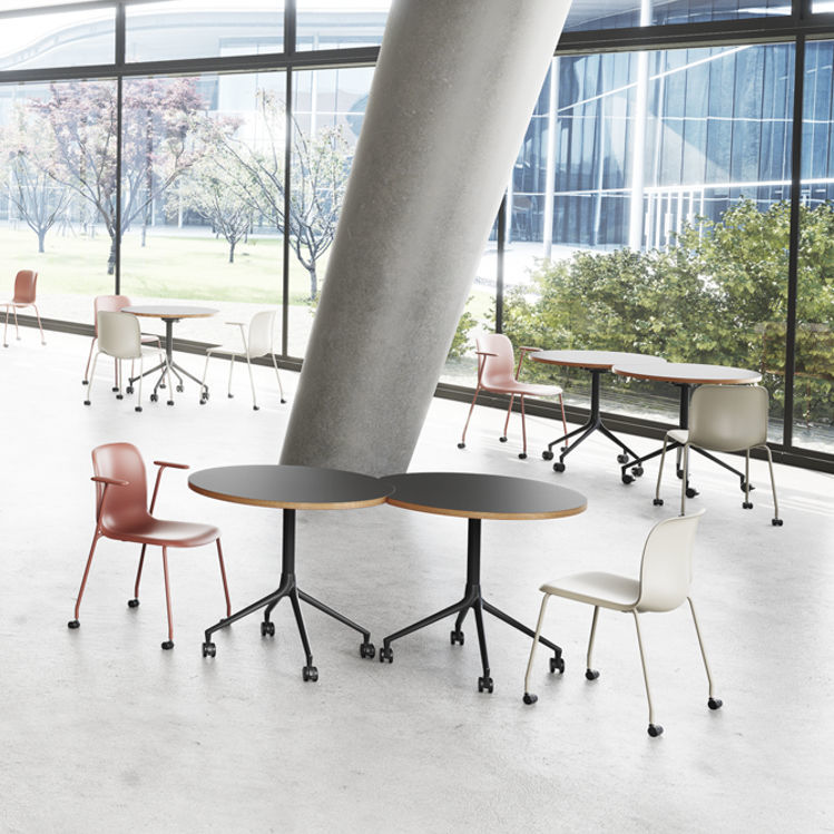 Silla contemporánea - SIXE - HOWE - de interior / de polipropileno ...