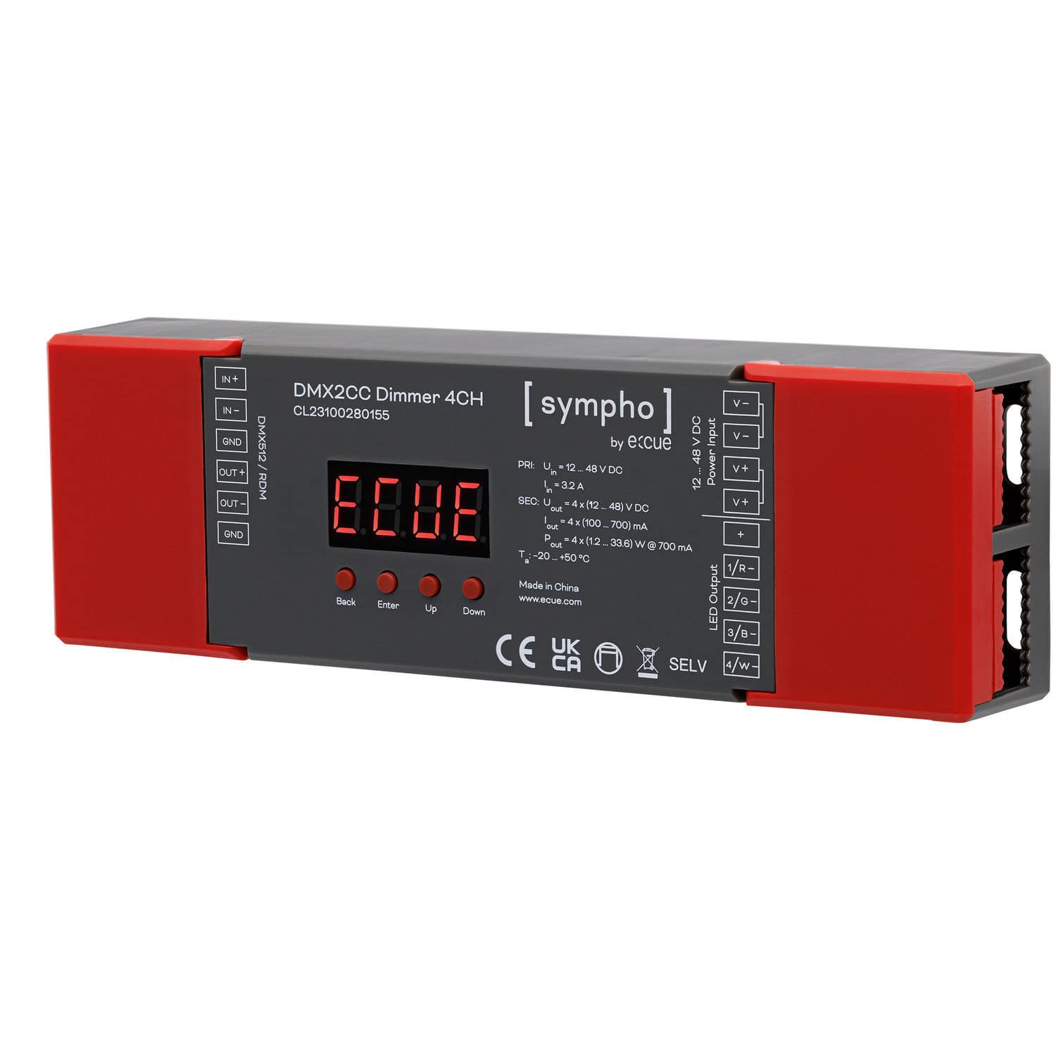 Regulador DMX - DMX2CC - Traxon Technologies