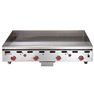 Plancha de cocción de gas - AGM SERIES - WOLF - profesional