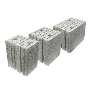 Bloque de hormigón aligerado, Bloque de hormigón de granulado ligero ...