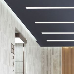 Perfil de iluminación empotrable - MOD-TEK-50 - Klus Design - de techo ...