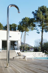 Ducha de exterior de acero inoxidable - CLUB SHOWER: C90.ME - Fontealta