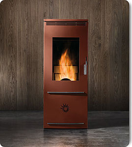 Estufa de pellets - TESI - CS THERMOS S.R.L. - contemporánea / de ...