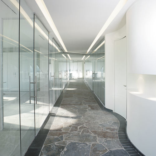 Tabique de vidrio - CRYSTAL - UFFICIO DESIGN ITALIA - profesional ...