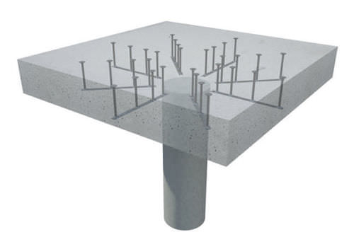 Refuerzo para esfuerzo de punzonamiento - ARMATEC - PLAKA GROUP FRANCE