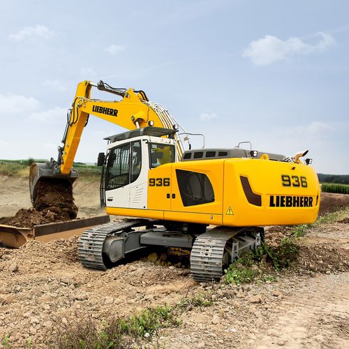 Excavadora con orugas - R 936 COMPACT LITRONIC - Liebherr - compacta / para obra / diésel