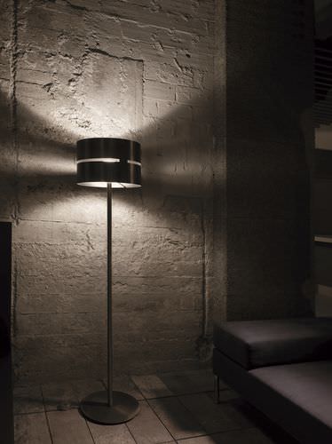 L mpara De Pie Indesign Living De Metal Contempor nea De Interior