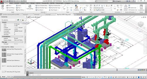Programa de CAD - EC-CAD - TRIMBLE MEP FRANCE - 3D