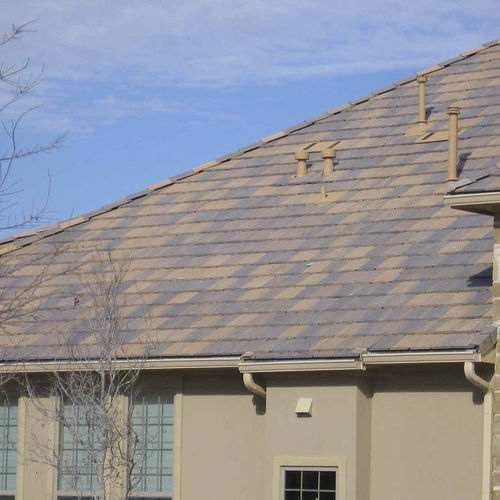 Teja de encaje - WINDSOR : CHAPARRAL BLEND - Crown Roof Tiles - plana ...