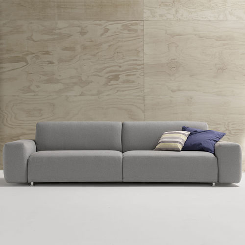 Sofá modular - CROSS - Dienne Salotti srl - cama / gris / blanco