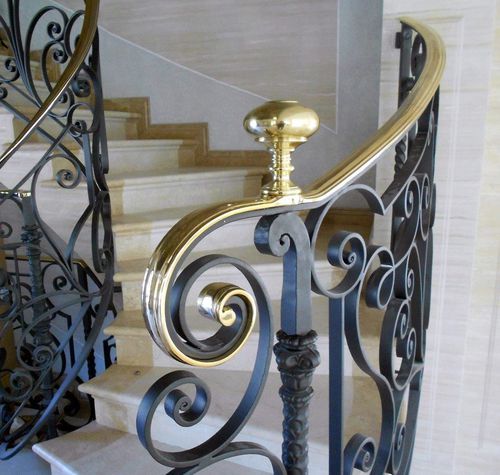 Barandilla de hierro forjado - PROVANCE - Tessaro Group - con barrotes ...