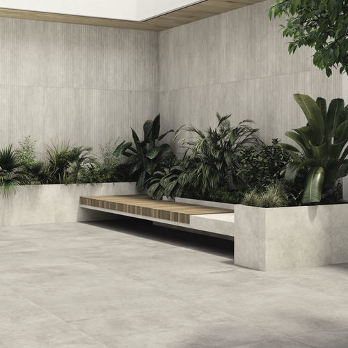 Baldosa de porcelana - CLEAR VEIN - CERAMICHE CAESAR - mate / de interior / de exterior