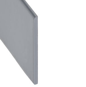 Rodapié gris - 3761 - ROMUS - de PVC / rectangular / decorativo