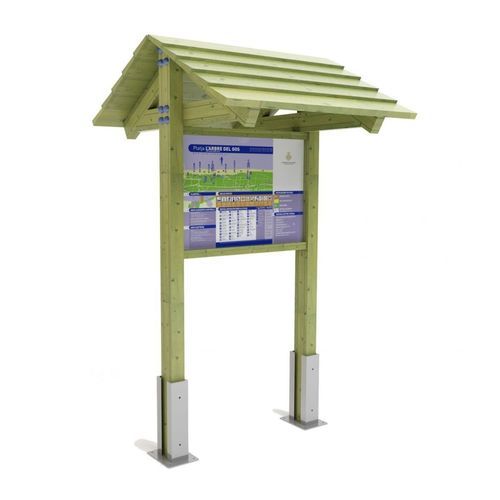 Panel de información para espacio público - SEN01M - mobipark - para ...