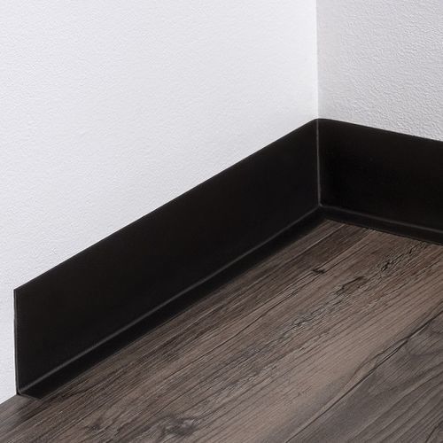 Rodapié negro - WSL 60/16 OBJEKT-SK - BOLTA - gris / de madera / de PVC