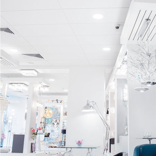 Falso techo de fibra mineral - AMF THERMATEX Thermofon - Knauf Ceiling ...