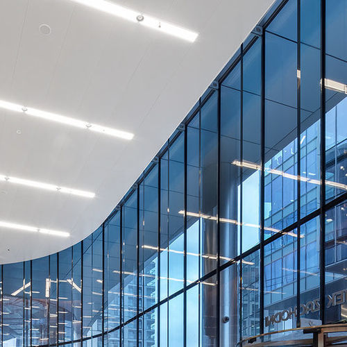 Falso techo de metal - Armstrong R-Clip - Knauf Ceiling Solutions - en ...