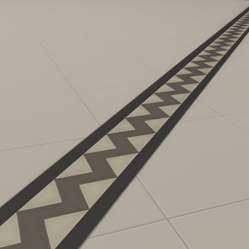 Cenefa de gres porcelánico - BRIGHTON - Winckelmans - de pie