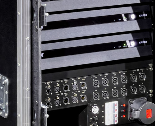 Amplificador pasivo - K-RACK-M-208 - K-array - de audio / conectado