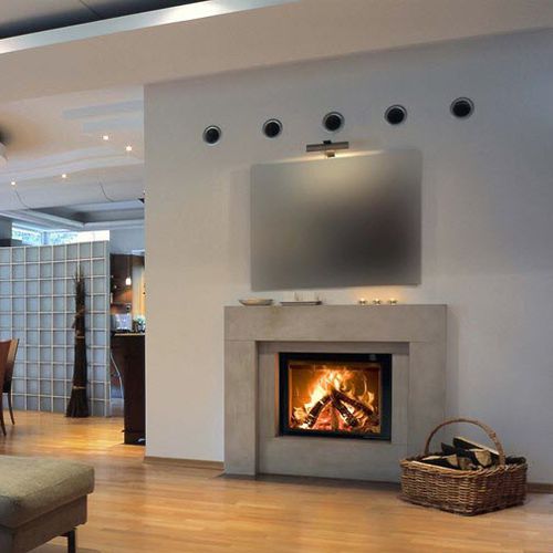 Chimenea insertable de leña - INTERRA 78 - M-Design