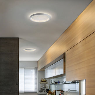 Plafón contemporáneo - ZIRKO - BELUX AG - redondo / de aluminio fundido / LED