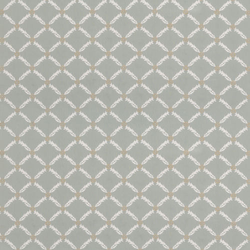 Tela para cortinas - ASHBURY - GP & J BAKER - con motivos geométricos / de poliéster / de lino