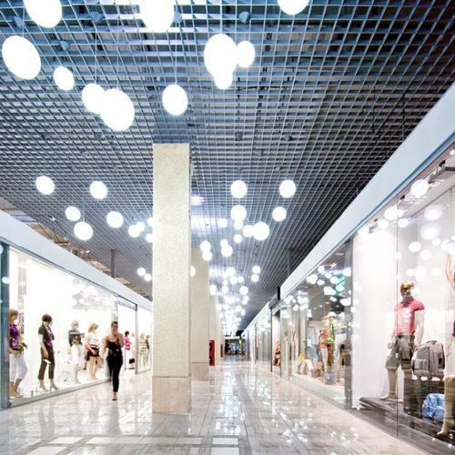 Falso techo de aluminio - BASE 15 - Atena spa - tipo panel / de ...