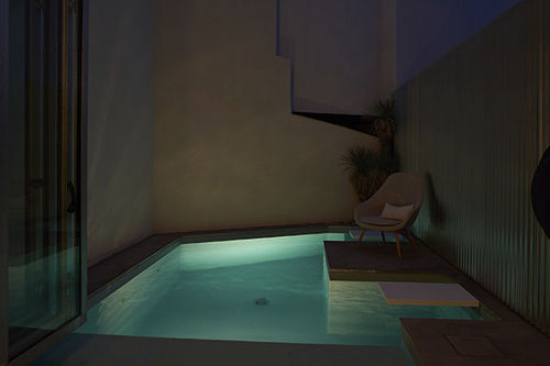 Piscina de exterior - LA ROCHE SUR YON - PISCINES CARRE BLEU - de ...