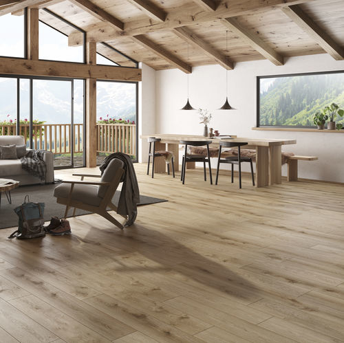 Suelo laminado de madera - NATURAL - Swiss Krono / GRAND selection - flotante / aspecto madera ...