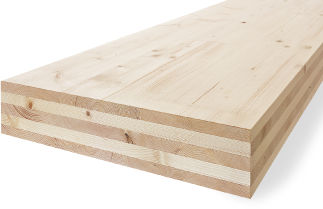 Panel estructural multicapa - MM CROSSLAM - Mayr-Melnhof Holz - para ...