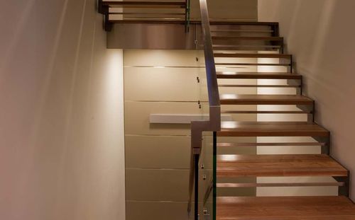 Escalera en U - CATHERINE PLACE - Canal Engineering - con peldaños de ...