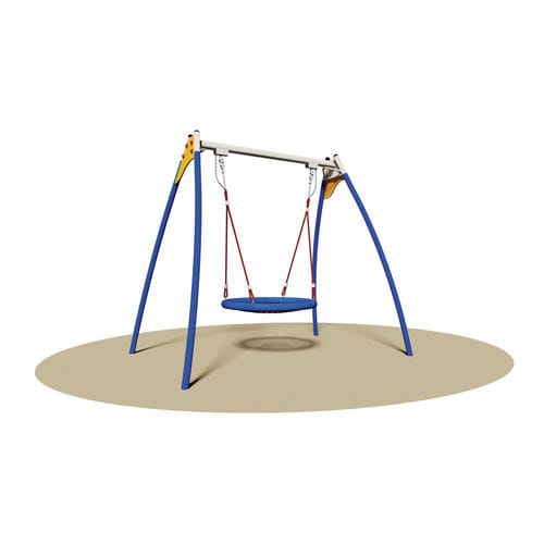 Columpio de metal - MASHA - Dimo Group Srl - de polietileno / para ...