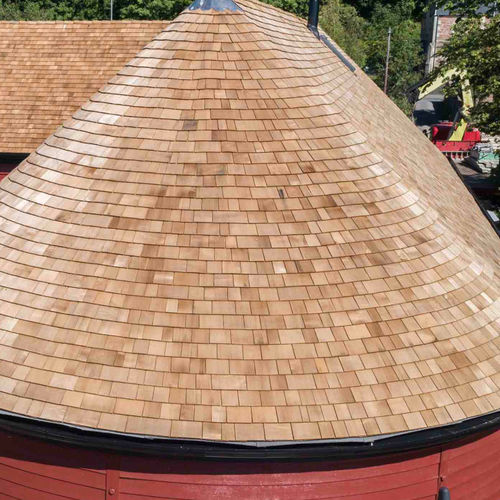 Tablilla de madera - WESTERN RED CEDAR - Marley - de alta resistencia ...