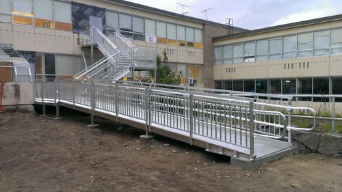 Rampa de acceso de aluminio - ADA - Upside Innovations - para ...