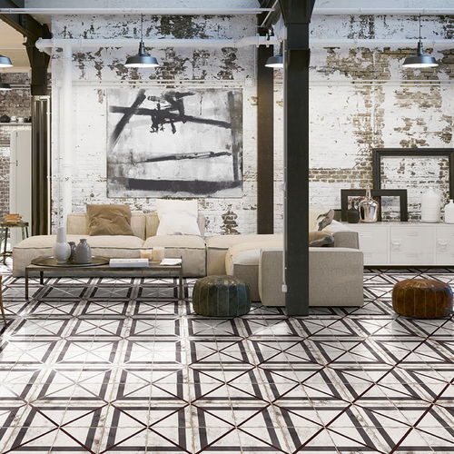 Baldosa de interior - METALLICI - MAINZU - de baño / para salón / para cocina