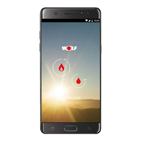 Programa de gestión - SMARTSET APP - WOLF - para sistema de calefacción / para smartphone