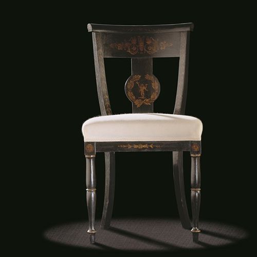 Silla de estilo Imperio - C 10 T 15 - MASSANT - de interior / de madera ...