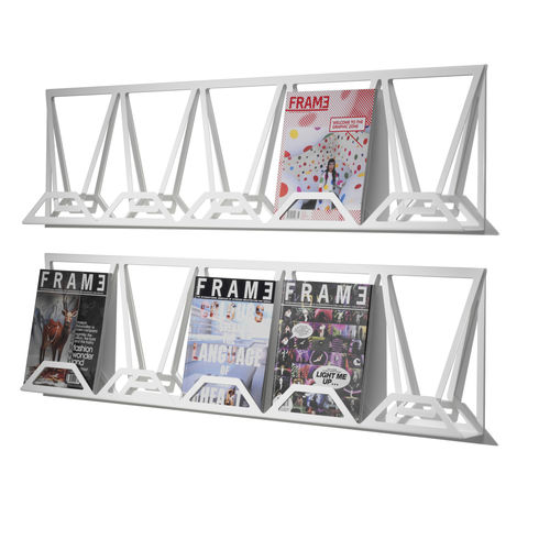 Revistero contemporáneo - XHIBIT - mitab - para el sector servicios / de metal