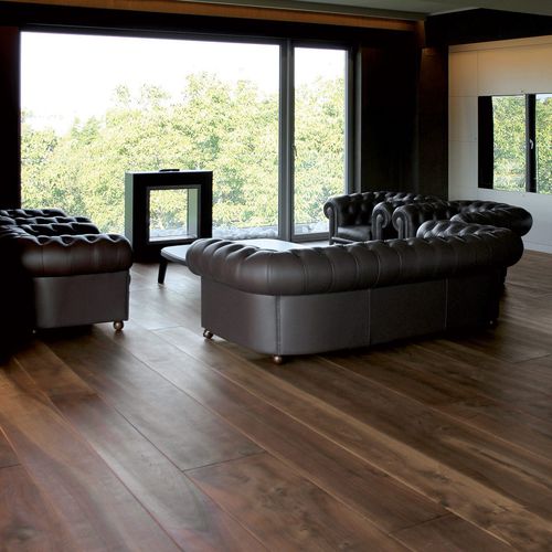 Parquet multicapa - EQ105 - V4 Woodflooring - de nogal / aceitado ...